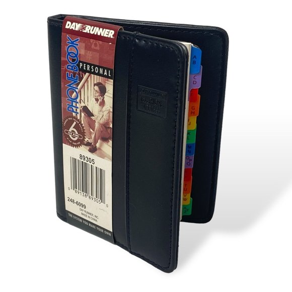 Dayrunner | Office | Day Runner Mini Address Book Vintage Organizer ...